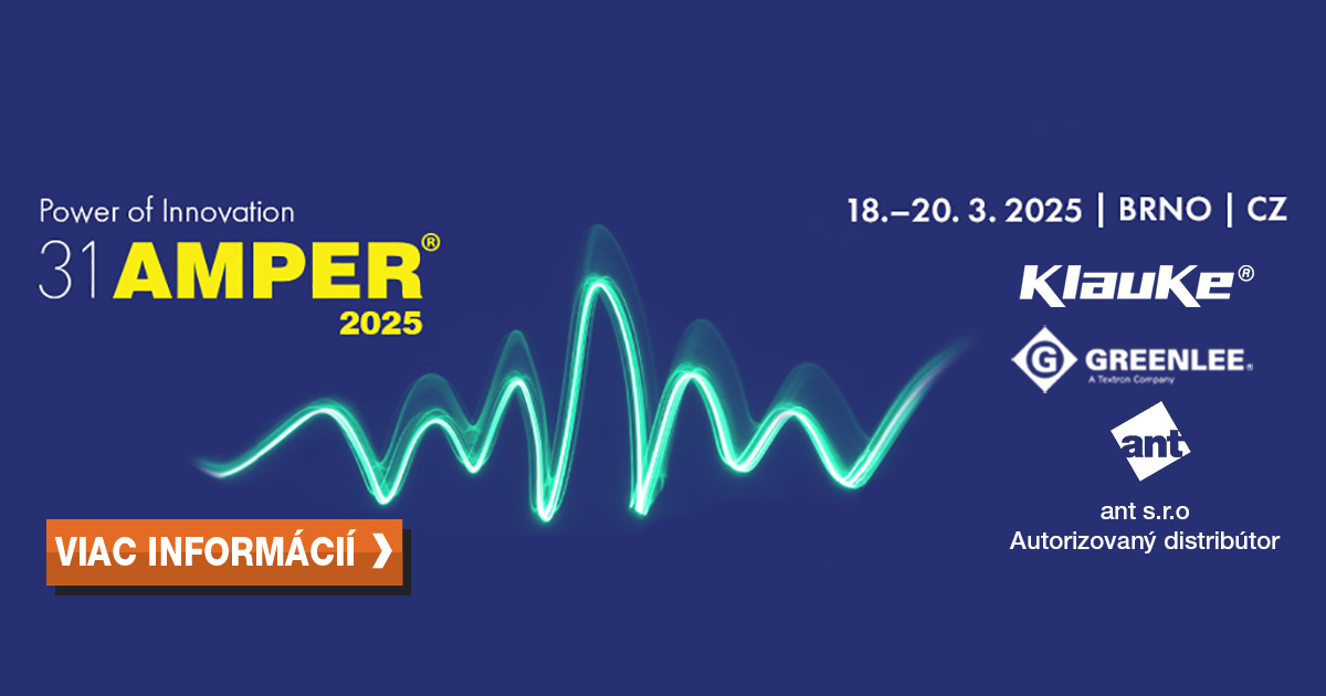 AMPER 2025 v Brne: Objavte novinky od Klauke a Greenlee pre efektívnejšiu prácu!